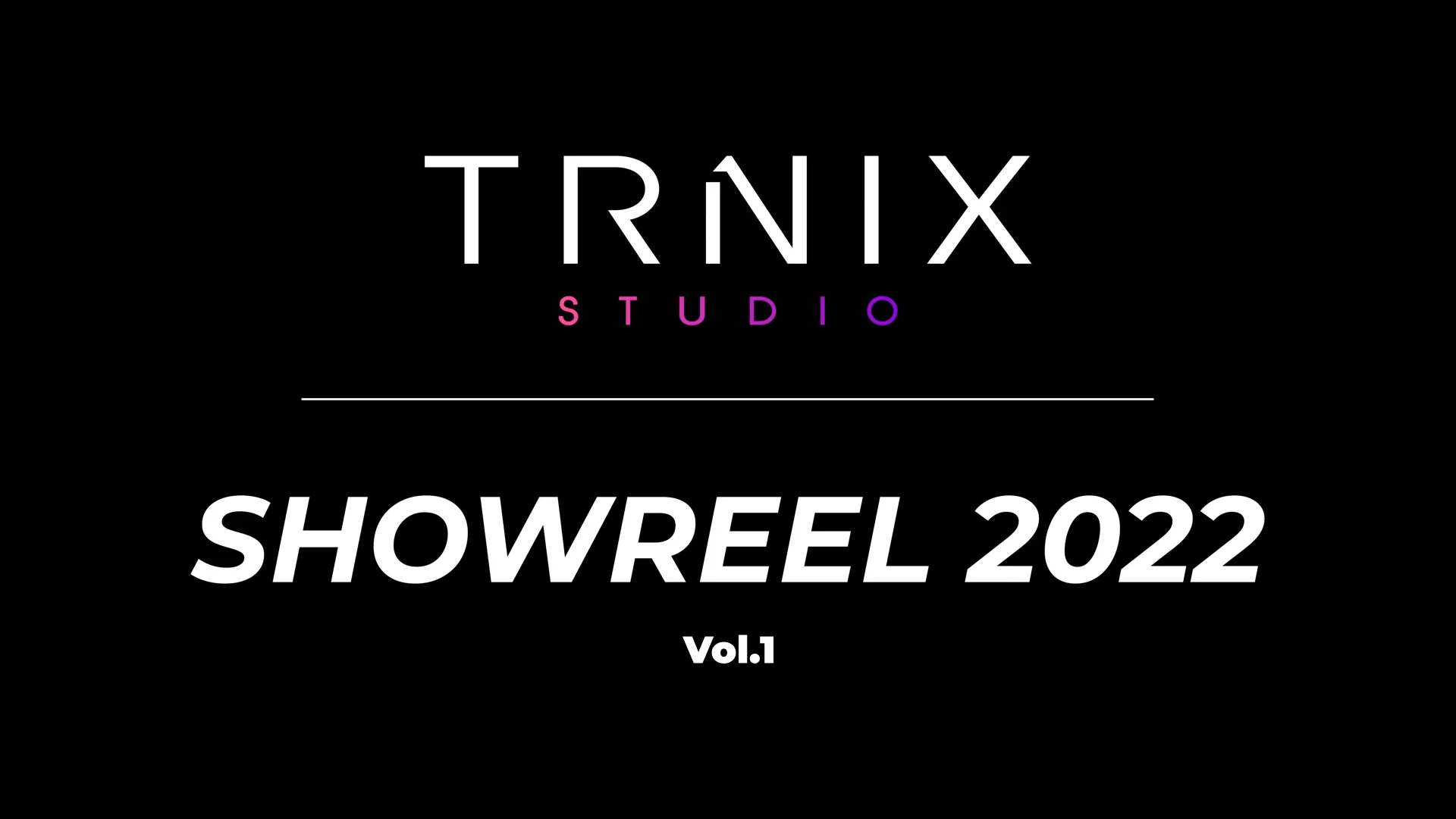 Trinix Studio Showreel Vol.01 on Vimeo