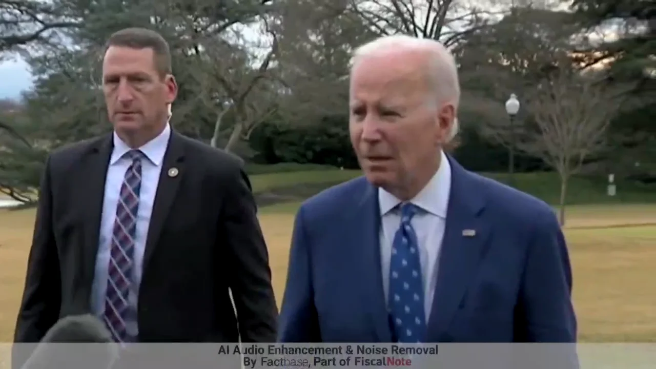 Press Gaggle: Joe Biden Speaks to Reporters After Marine One Arrival ...