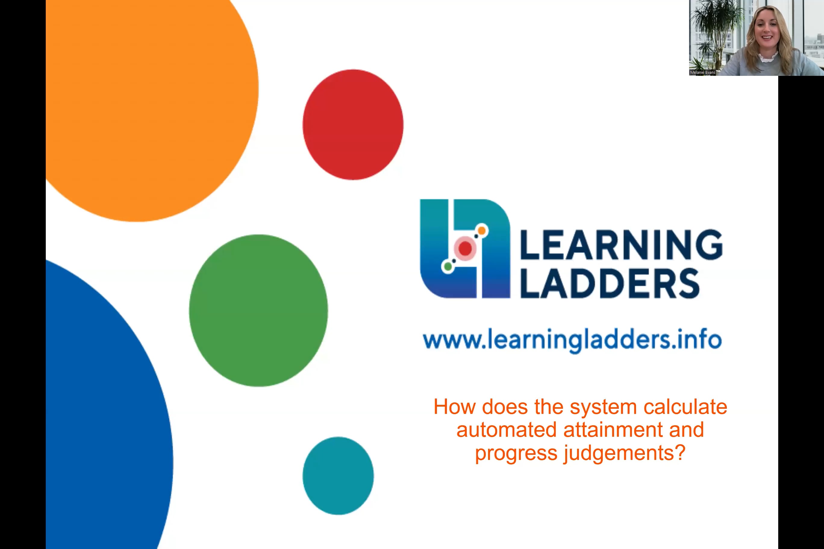 How does Learning Ladders calculate the automated attainment and ...