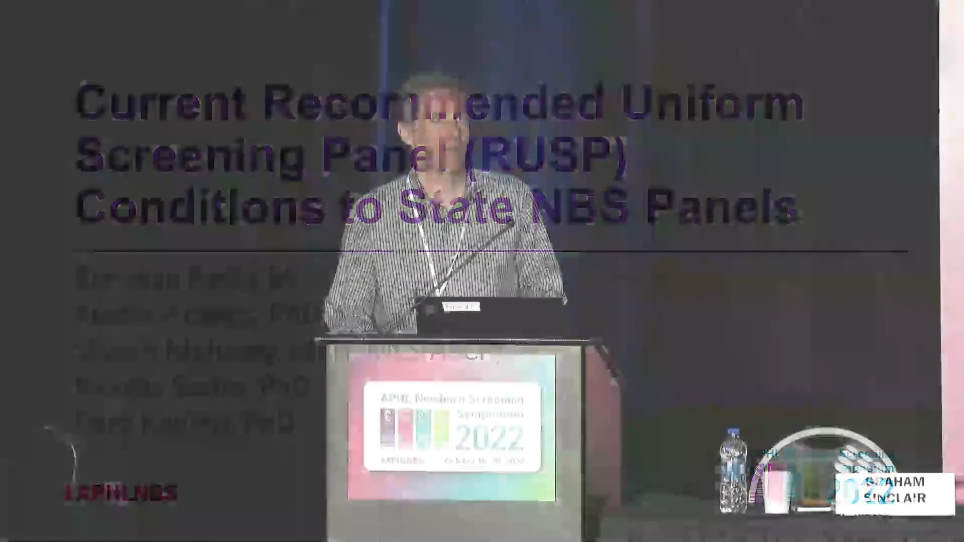 Current Recommended Uniform Screening Panel (RUSP) Conditions to State ...