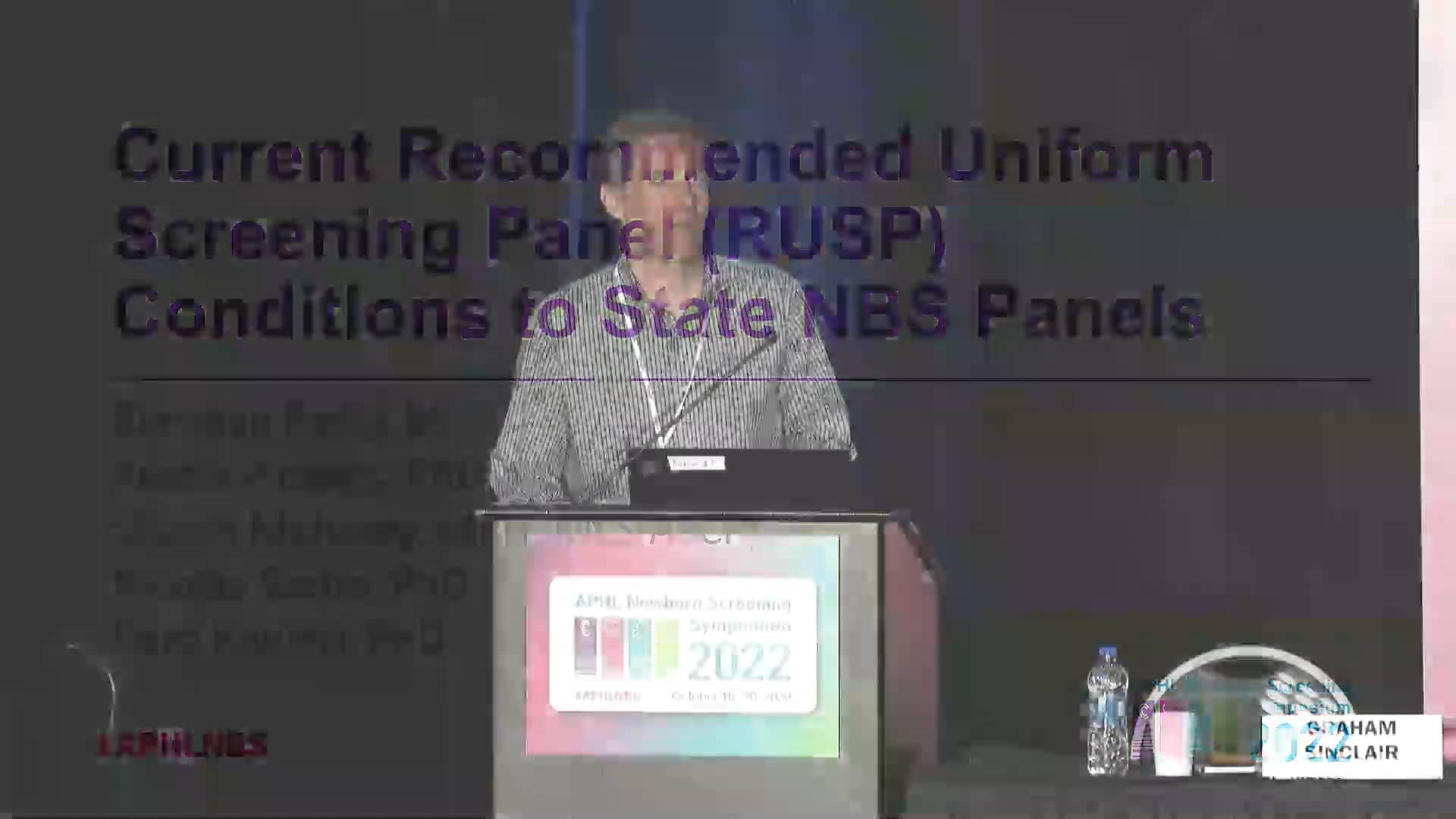 Current Recommended Uniform Screening Panel (RUSP) Conditions to State ...