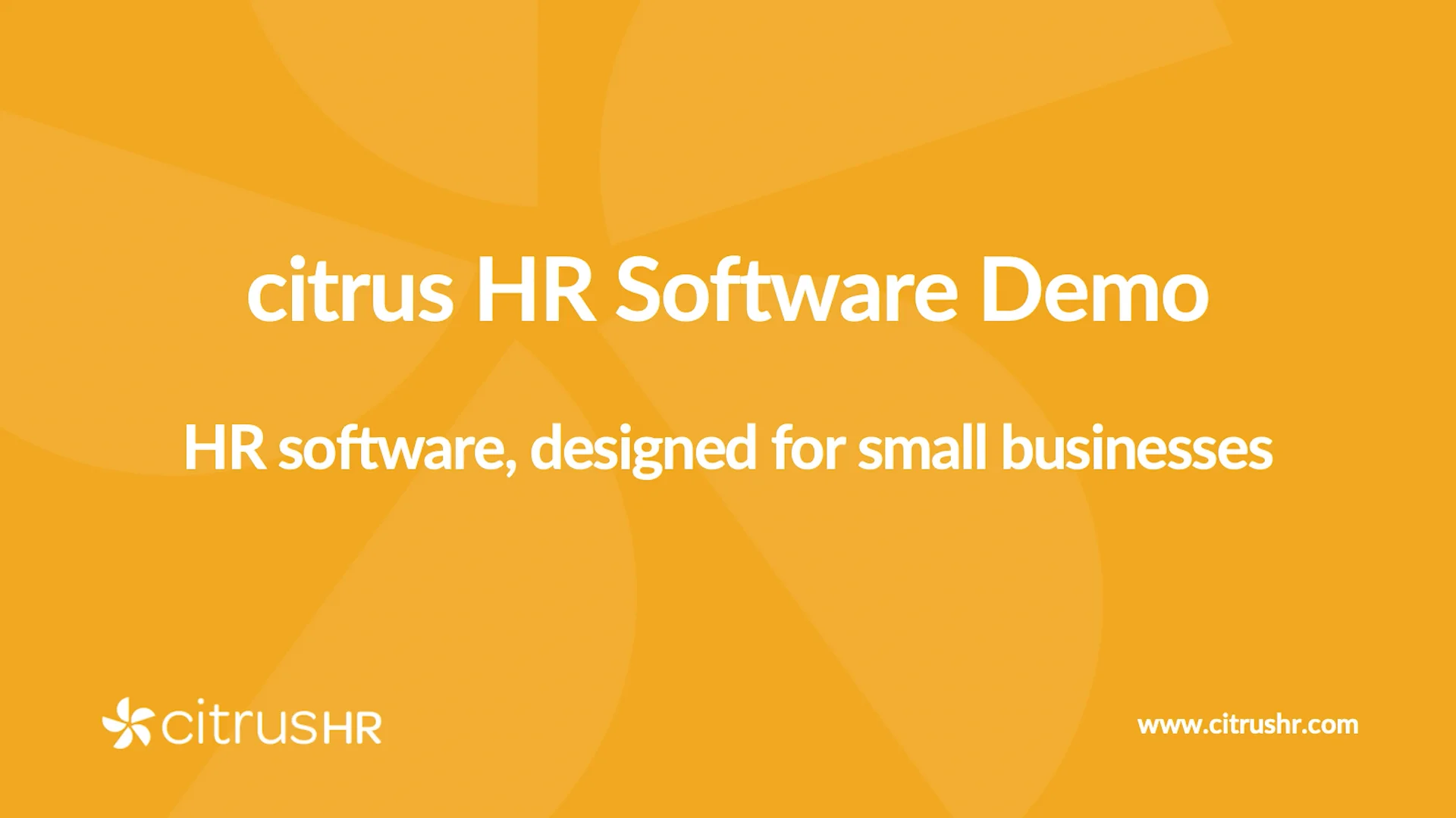 citrus HR Demo Jan 23