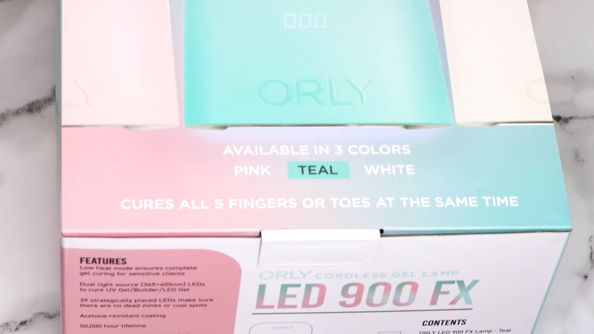 ORLY Cordless Gel Lamp LED 900FX on Vimeo