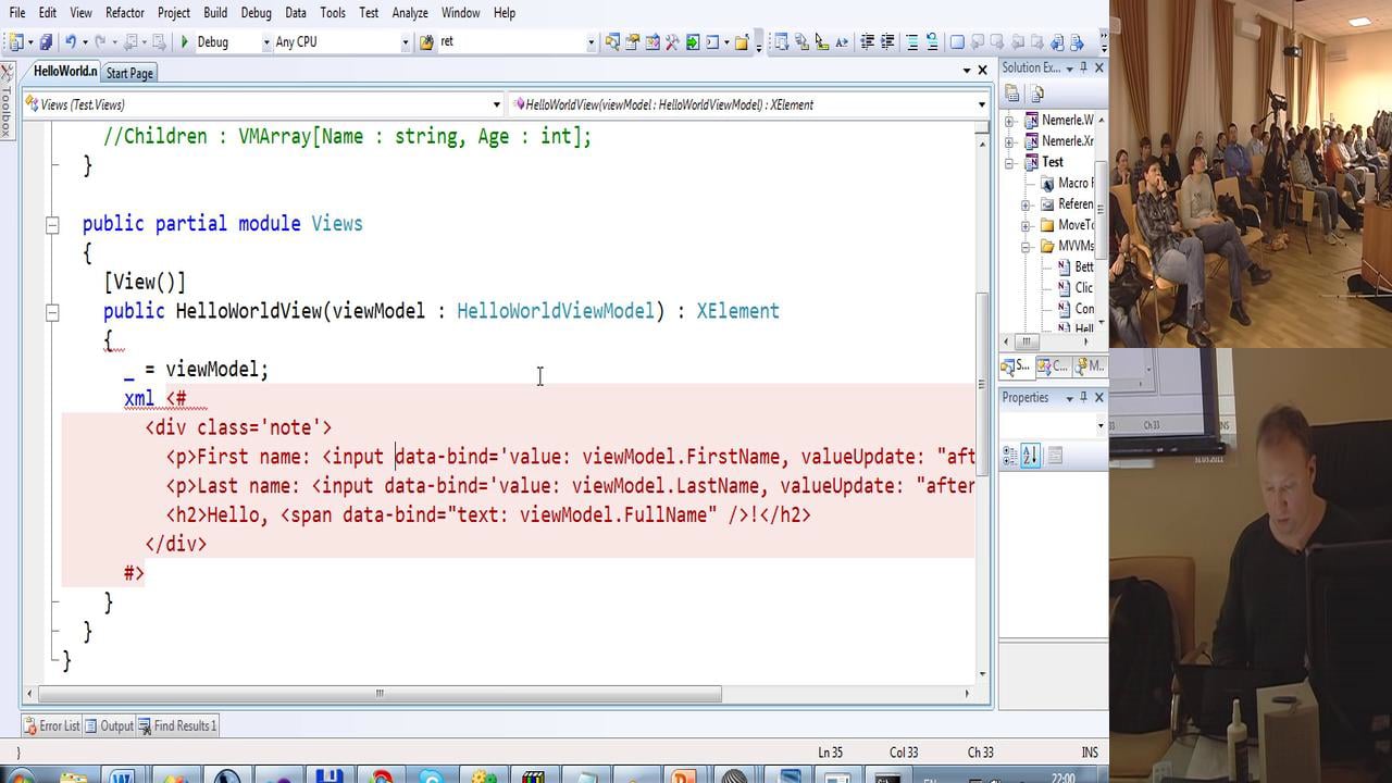 Nemerle Deep Dive ч.4 (встреча ALT.NET, 2011-03-31) on Vimeo