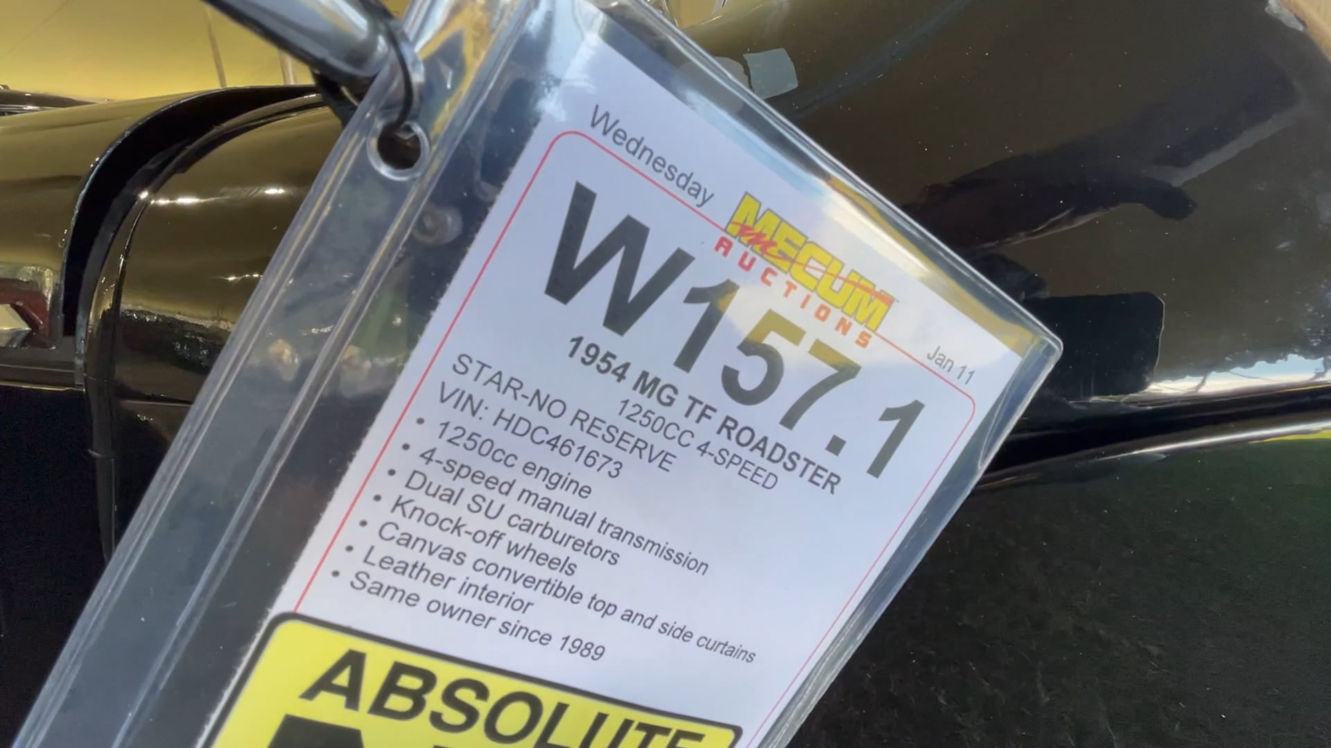 1954 MG TF Roadster | W157.1 | Kissimmee 2023