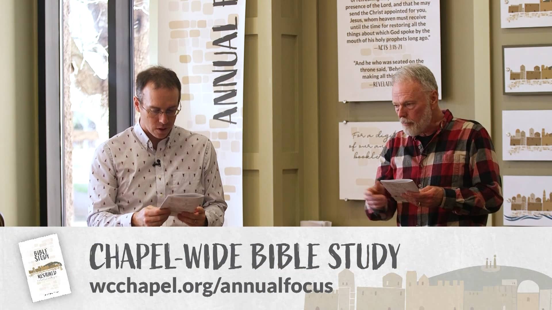 Chapel-Wide Bible Study and Small Groups 2023 on Vimeo