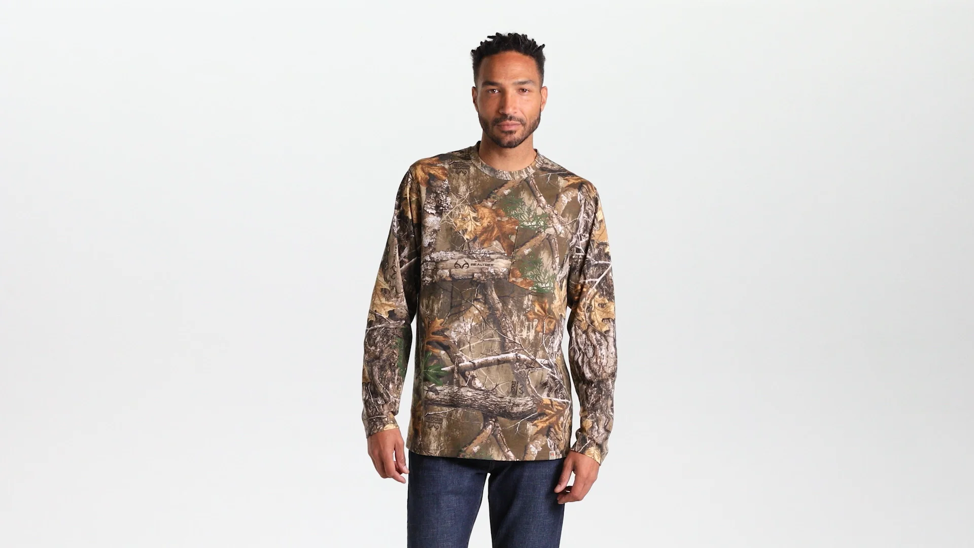 Russell Outdoors™ Realtree® Long Sleeve Pocket Tee. RU100LSP on Vimeo