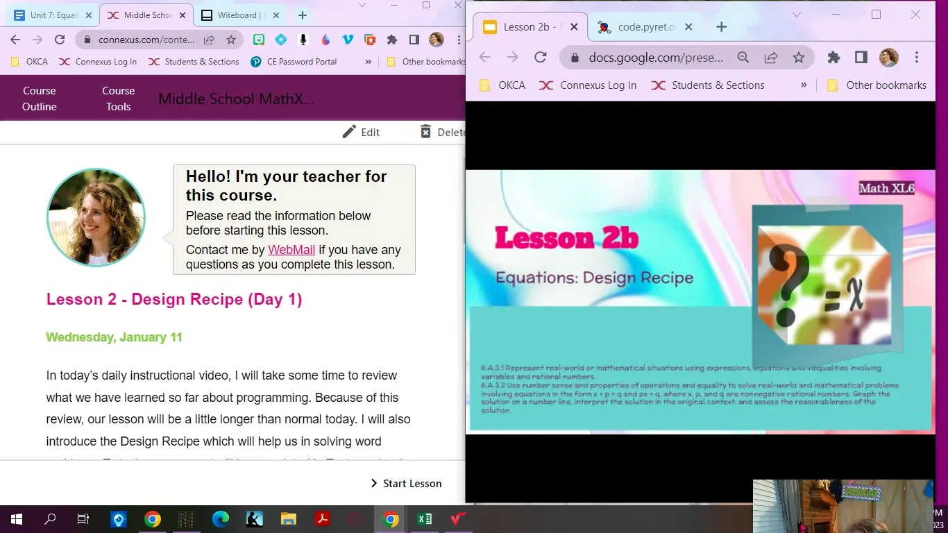 Lesson 2B - Math XL6B - Functions & Design Recipe (Day 1) on Vimeo