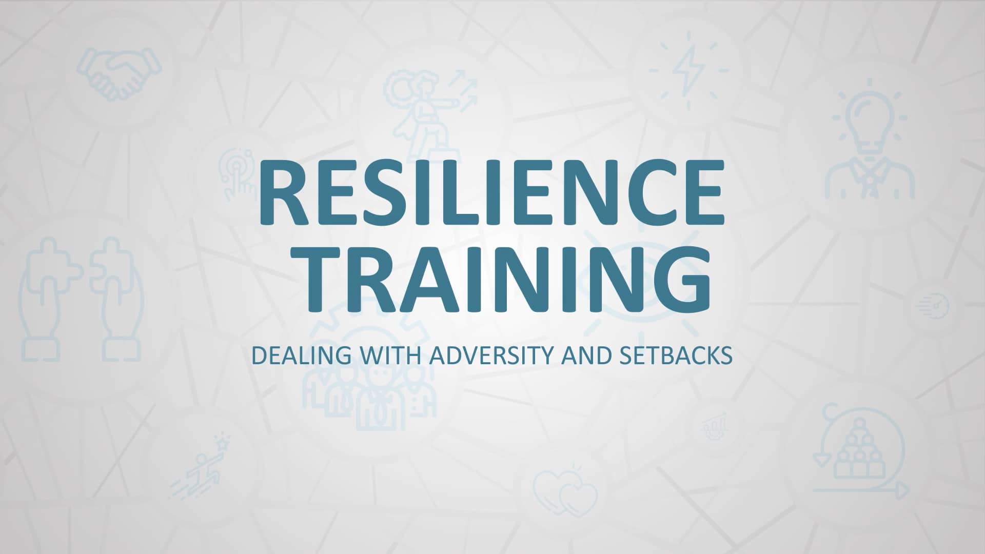 Resiliance Training Module 01 on Vimeo