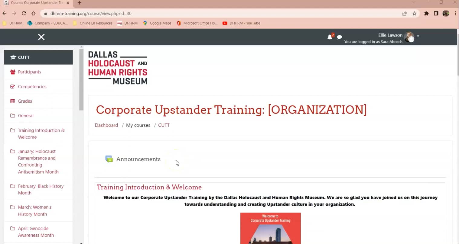 Corporate Upstander Training informational video on Vimeo