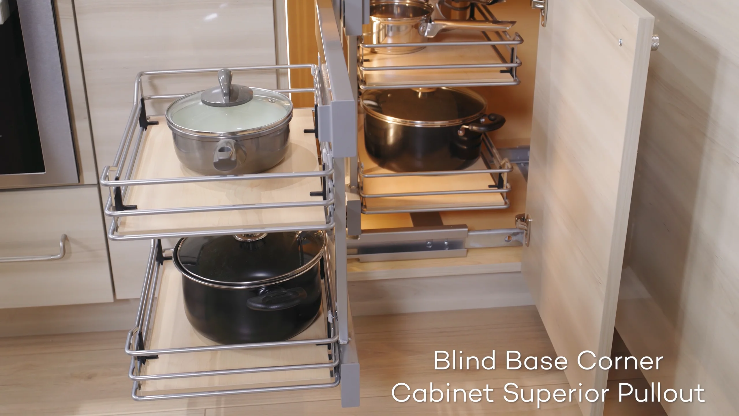 Coffee Café Kitchen- Base Blind Corner Cabinet Superior Pullout ...