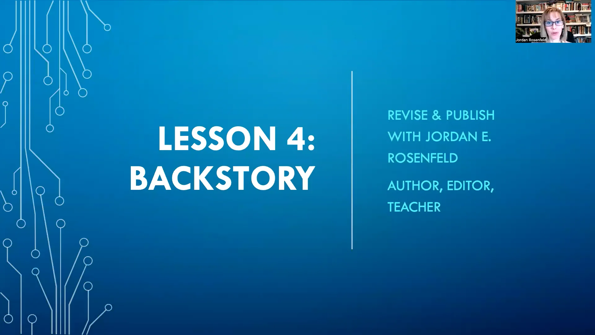 4. Backstory Revision on Vimeo