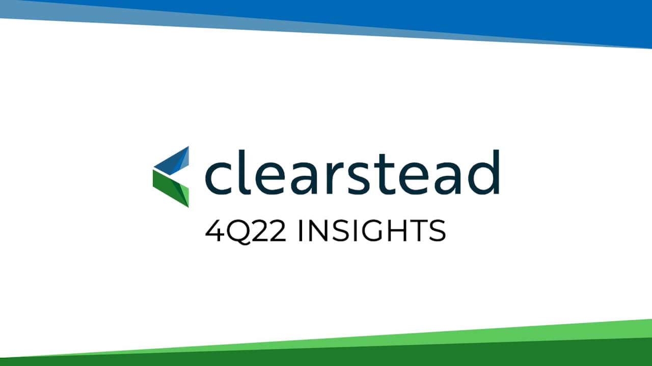 Clearstead | 4Q-2022 Quarterly Insights on Vimeo