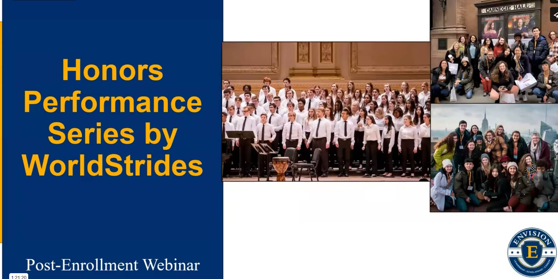 Preparing for the Honors Performance Series Experience - Winter 2023 on ...