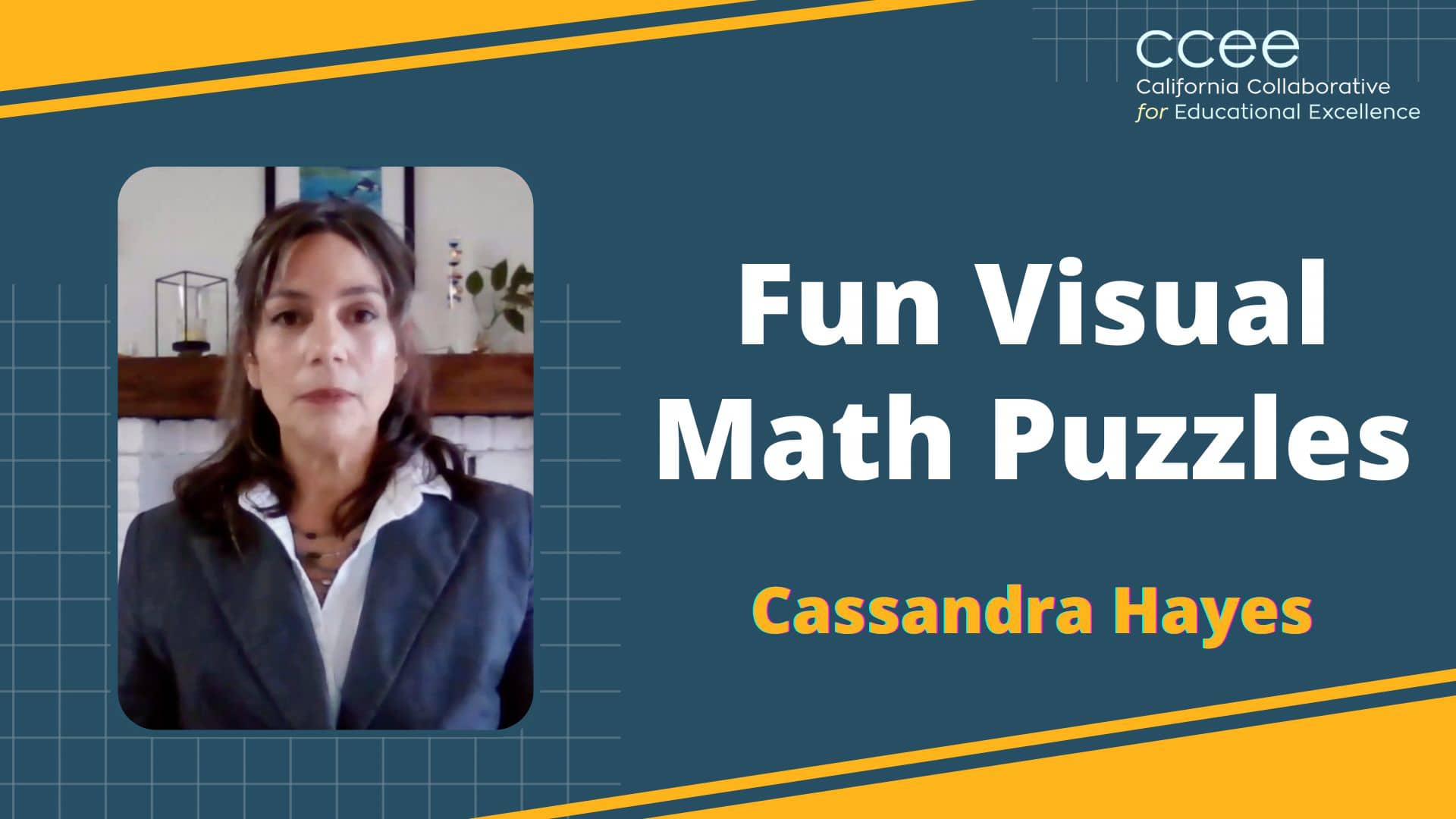 Fun Visual Math Puzzles with Cassandra Hayes on Vimeo