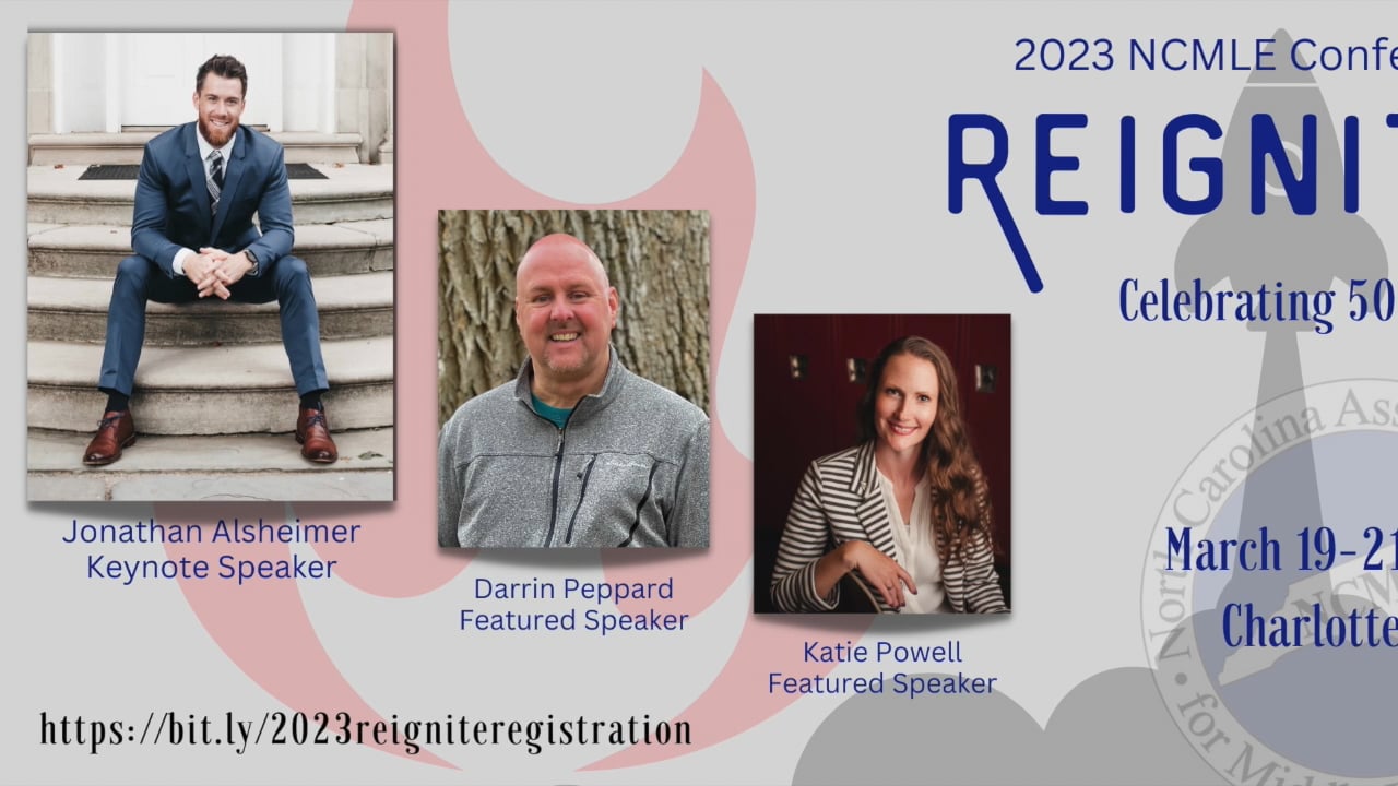 NCMLE Reignite Conference Updates 1/23 on Vimeo