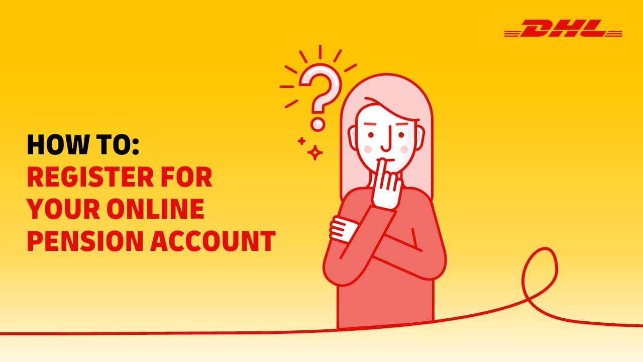 DHL How to register for your online pension account on Vimeo