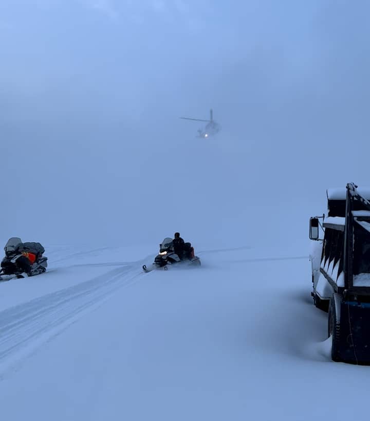 Snowmobile Accident - Helicopter Rescue. January 2023 on Vimeo