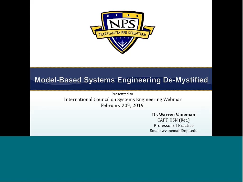Webinar_121_Model Based Systems Engineering Demystified on Vimeo