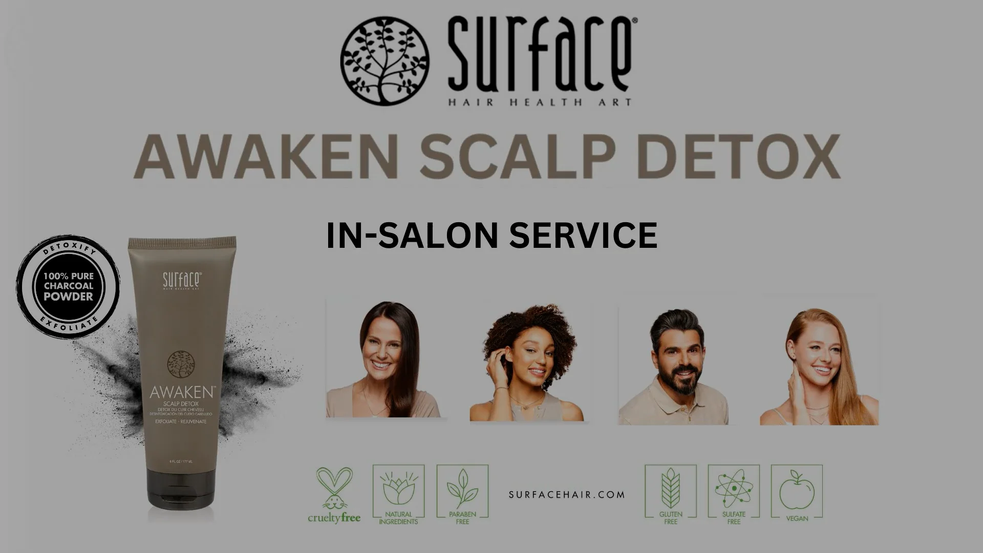 Awaken Scalp Detox In-Salon Steps
