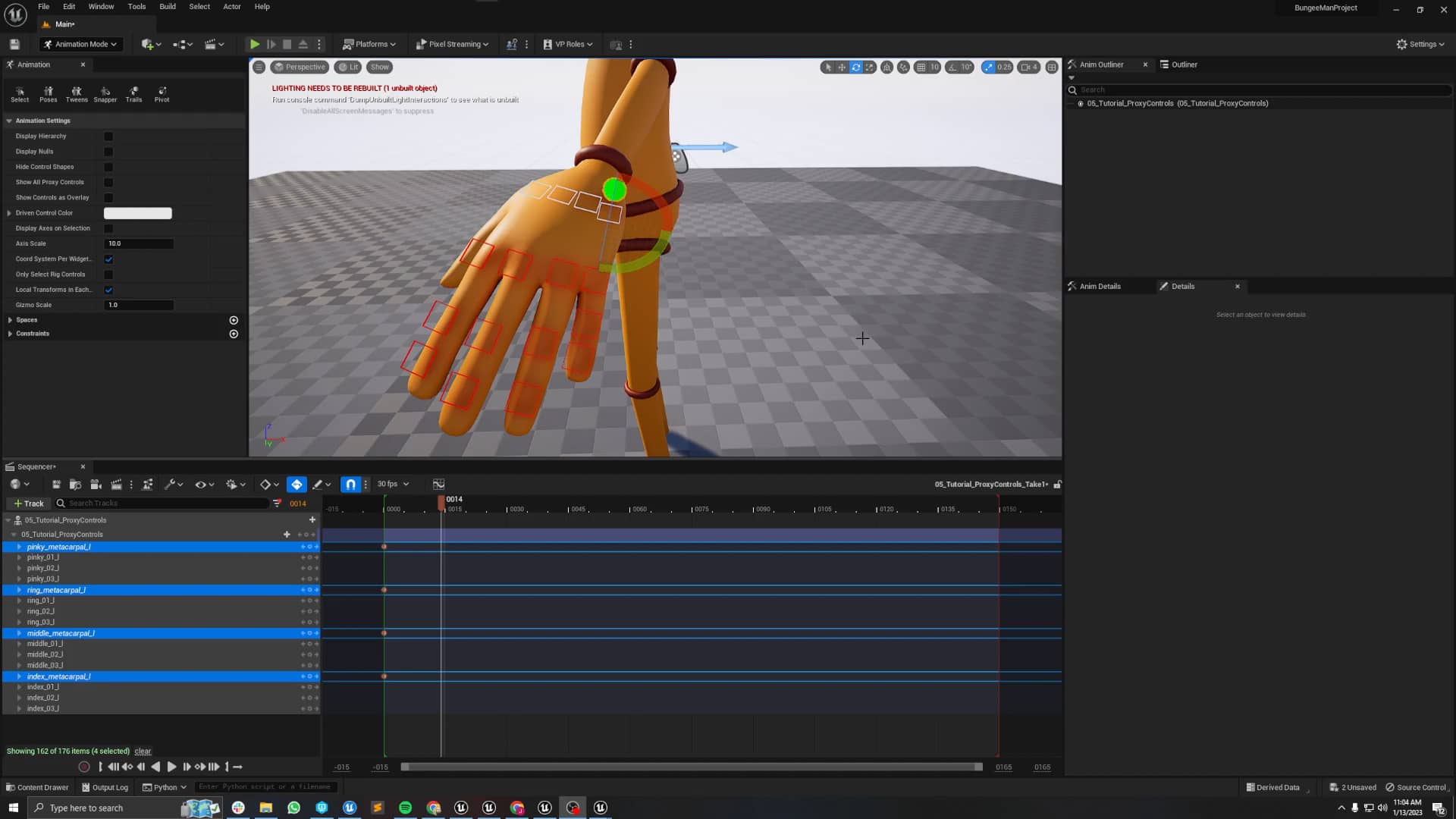 Control Rig Tutorial : 5.1 : Proxy Controls on Vimeo
