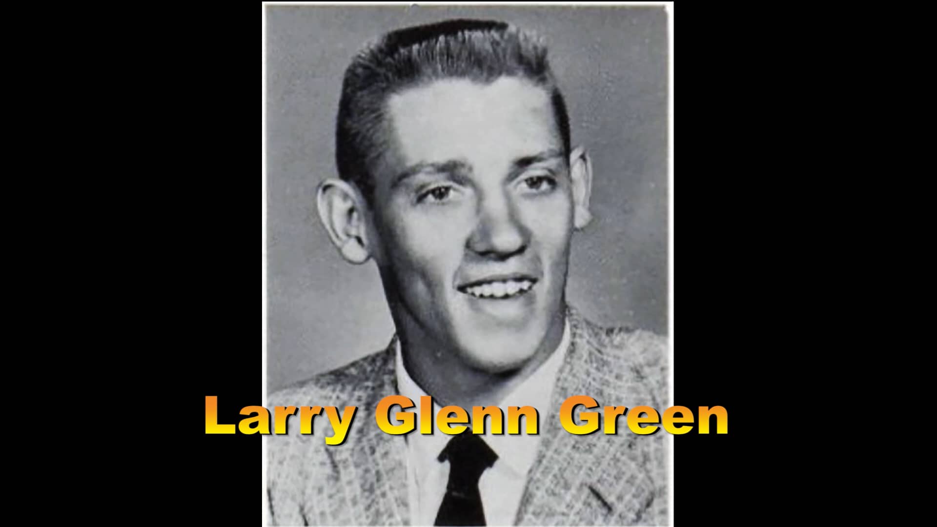 Larry Glenn Green Memorial on Vimeo