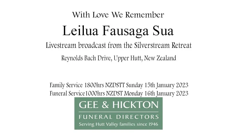 Sua Family Service Livestream on Vimeo