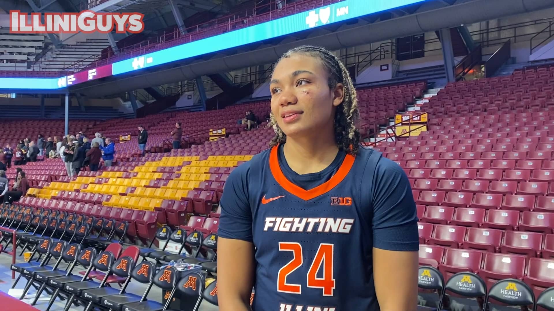 No. 24 Illinois 70, Minnesota 57 - Illinois G/F Adalia McKenzie Post ...