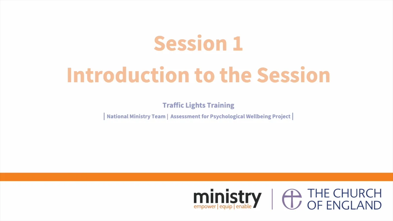 Assessment for Psychological Wellbeing in the Discernment Process - Session 1 Part 1 - Video for ...