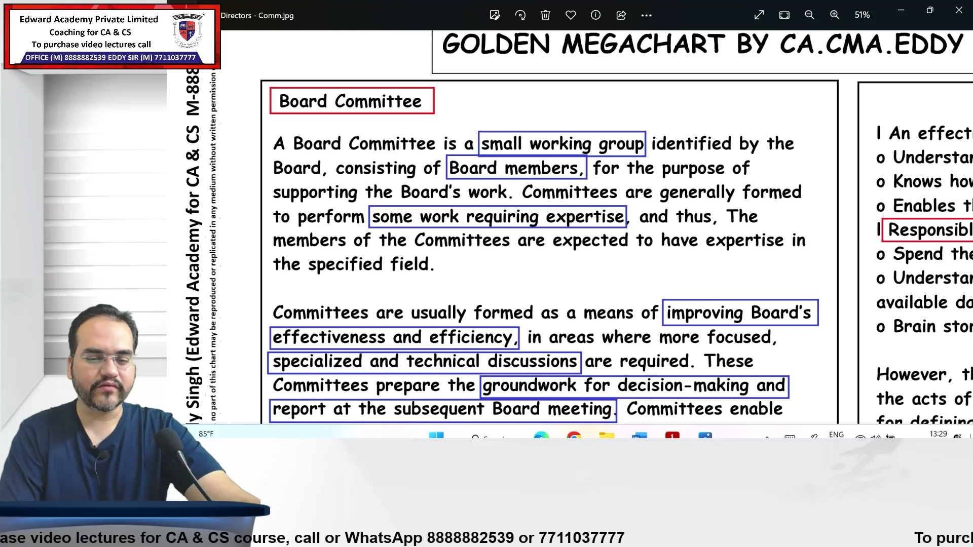 CS Exe CLaw Session 33 Directors S33 WITH MEGACHARTS WITH EXAM Q & A on ...