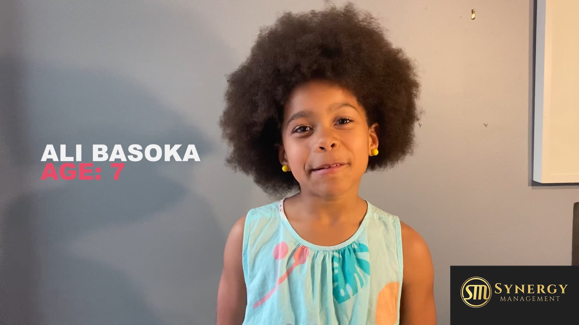 Ali Basoka - Synergy- Self Tape TVC on Vimeo