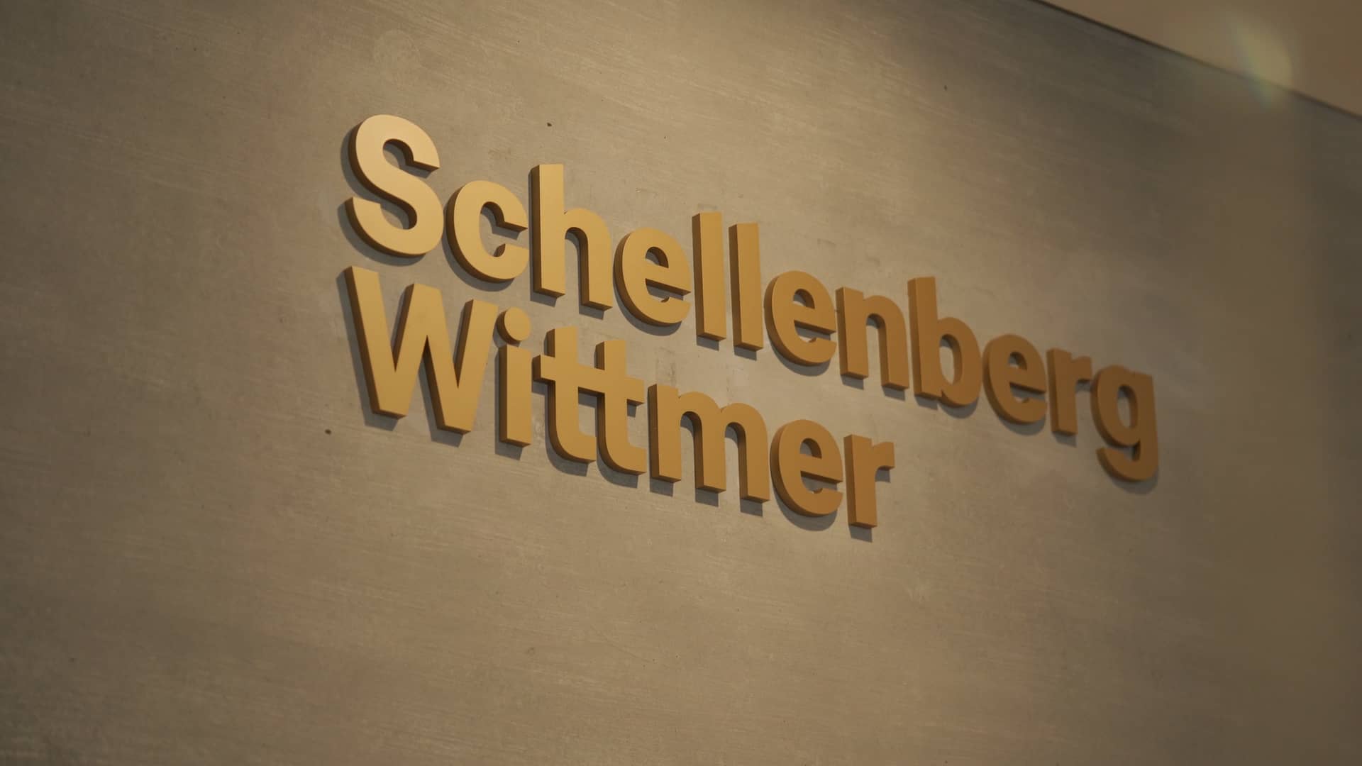Schellenberg Wittmer Partner Announcment 2023 - Benjamin Gottlieb on Vimeo