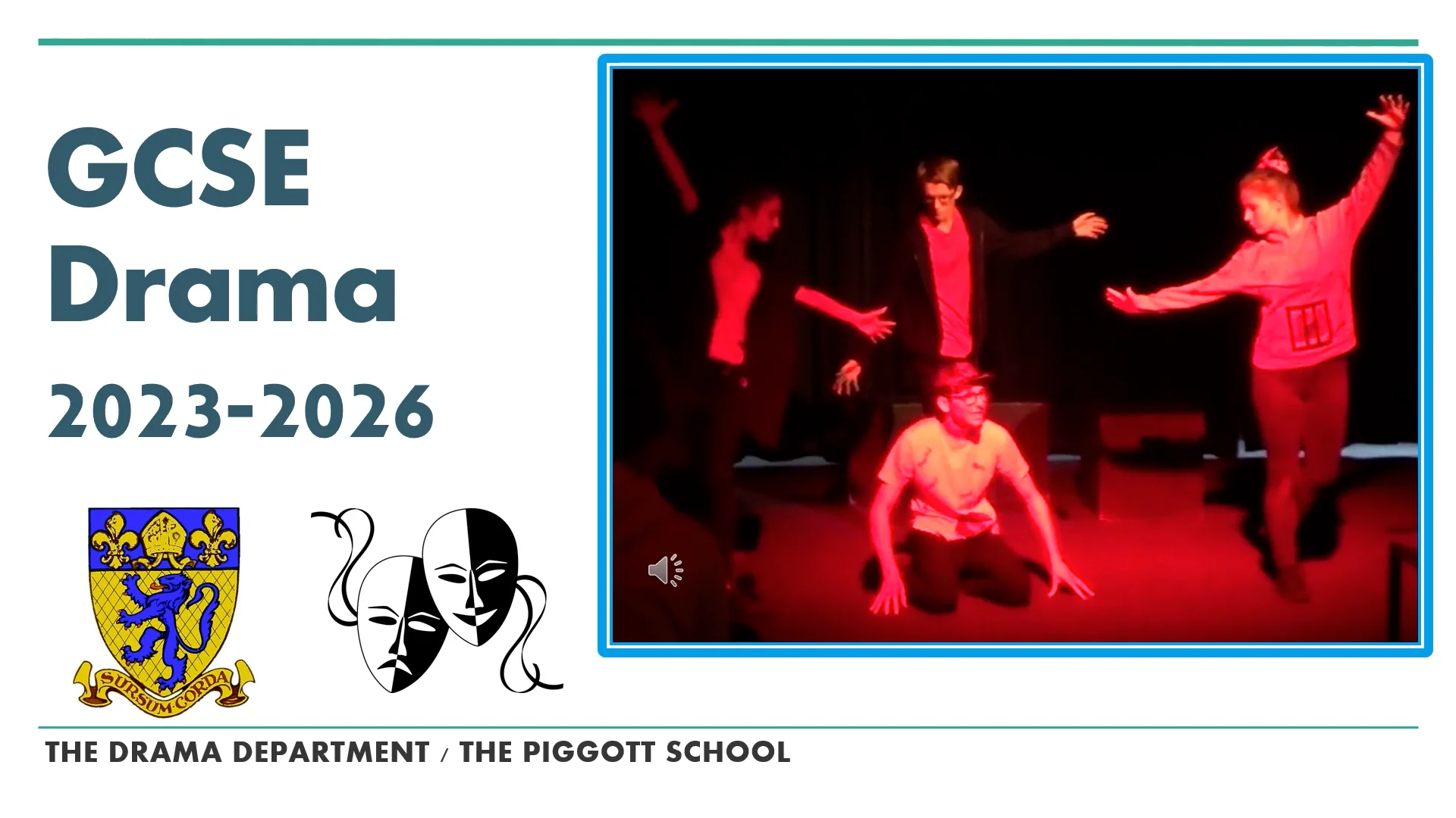 GCSE Drama Presentation - Y8 Options Evening 2022.23 on Vimeo
