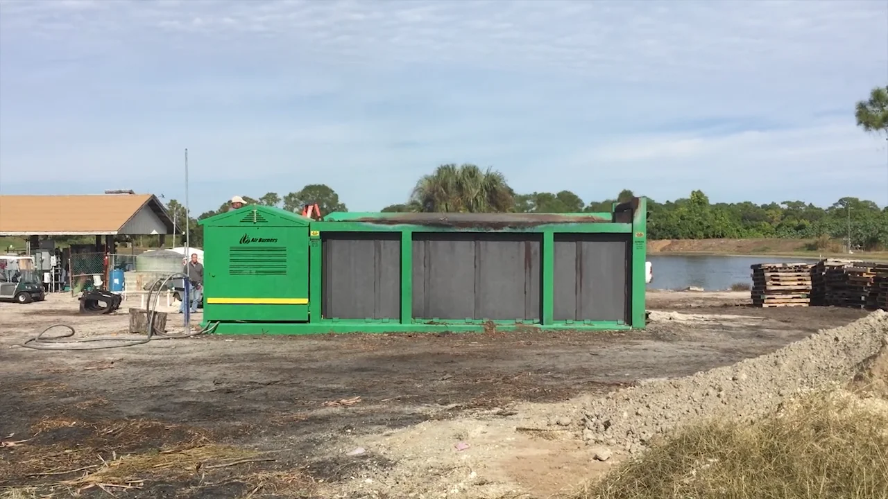 Air Burners | Wood Waste Burning