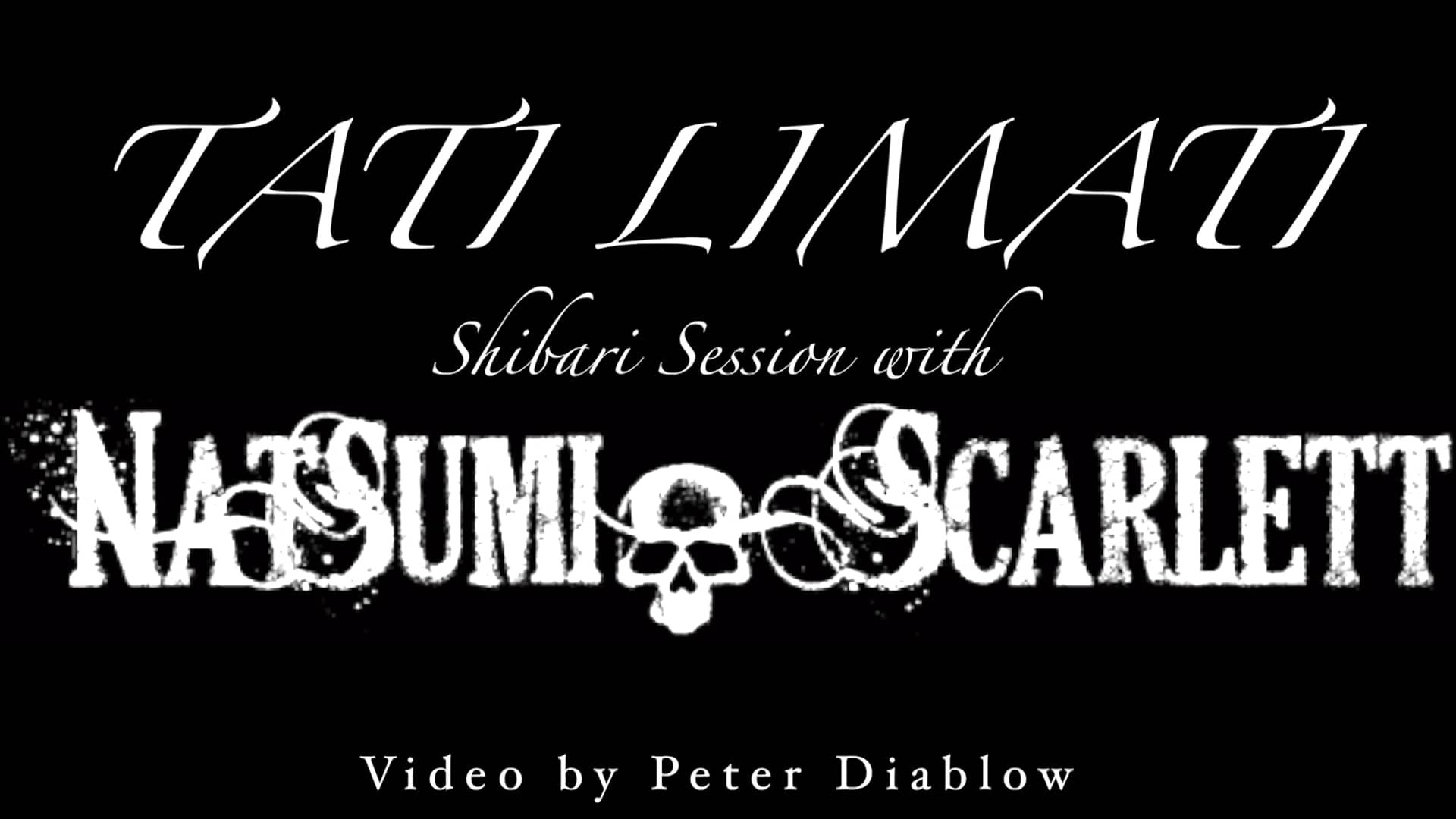 Tati Limati Shibari with Natsumi Scarlett on Vimeo