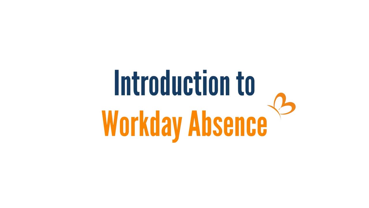 Introduction to Workday Absence on Vimeo