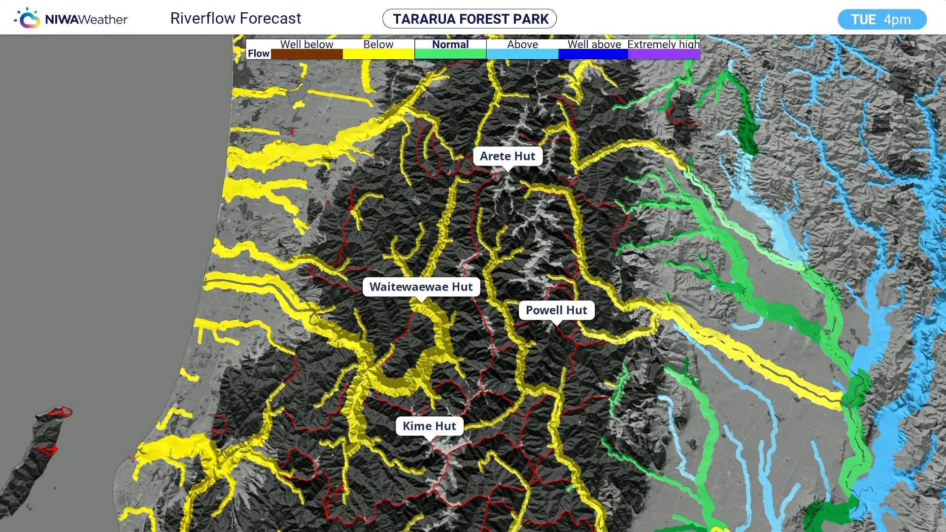 Tararua Forest Park Weather Outlook on Vimeo
