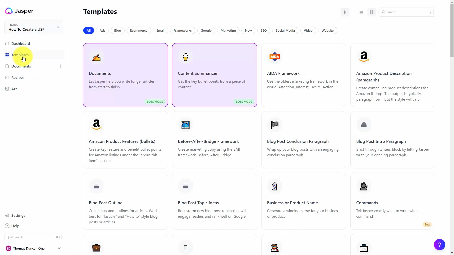 0010 - Using the Jasper Commands Template on Vimeo