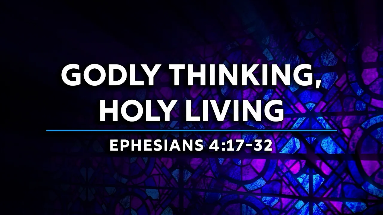 January 15, 2023 - Godly Thinking, Holy Living with Dave Shumaker on Vimeo