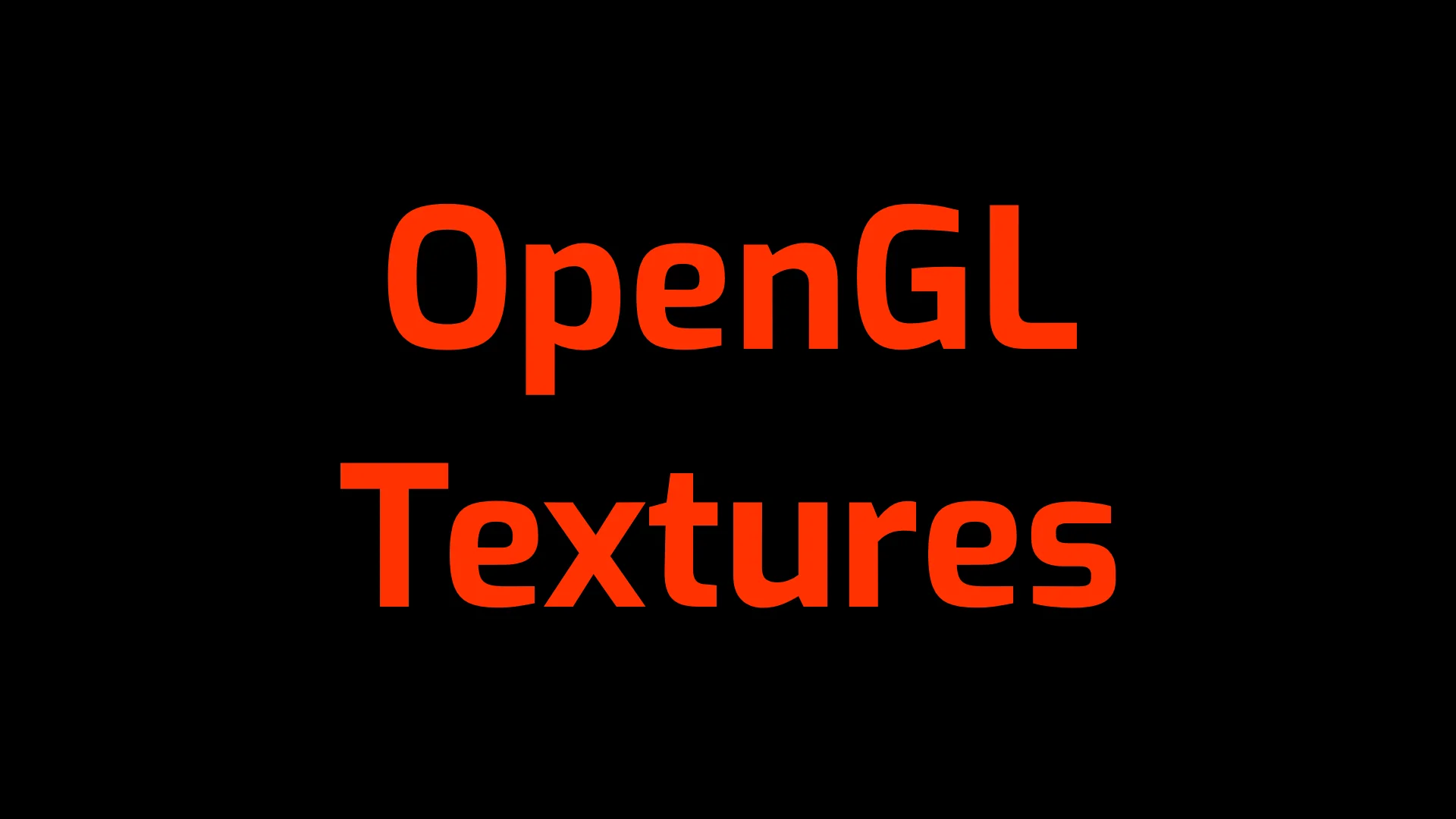 Graphics 2 [4]: OpenGL Textures on Vimeo