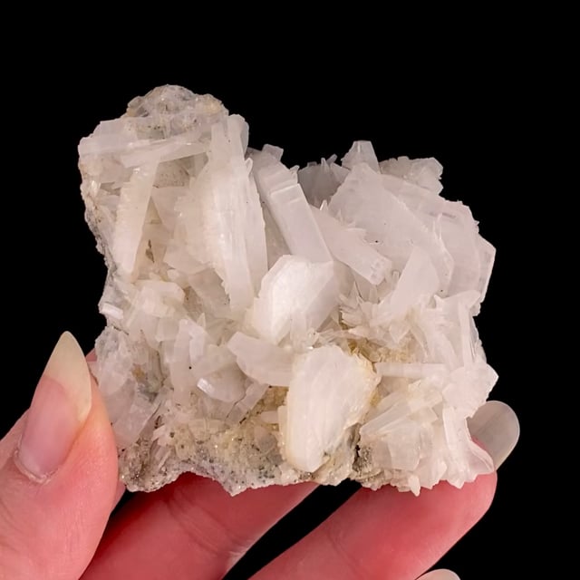 Anhydrite (fine classic crystals) | Campiano Mine, Montieri, Grosseto ...