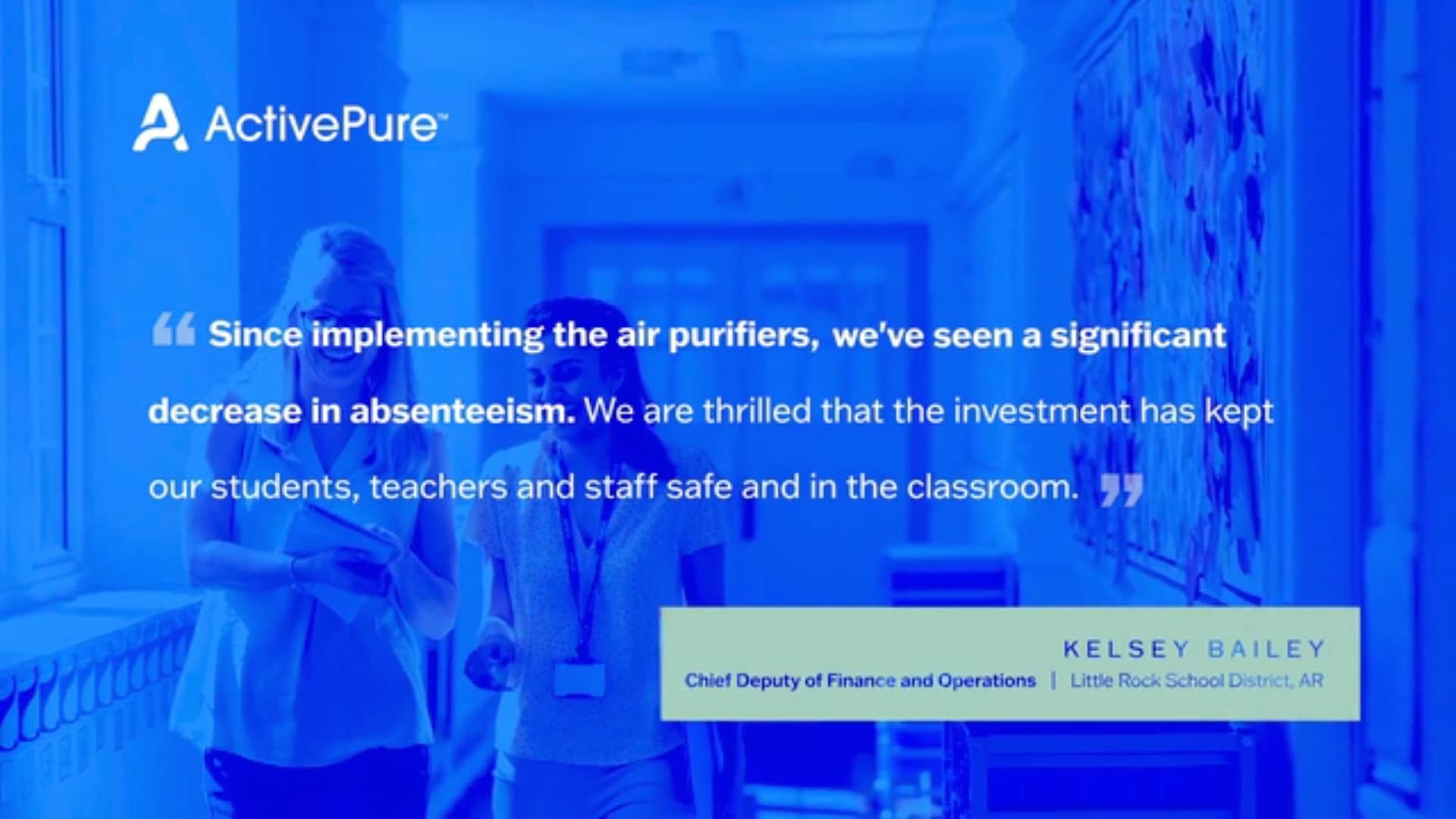 Schools Love ActivePure Technology on Vimeo