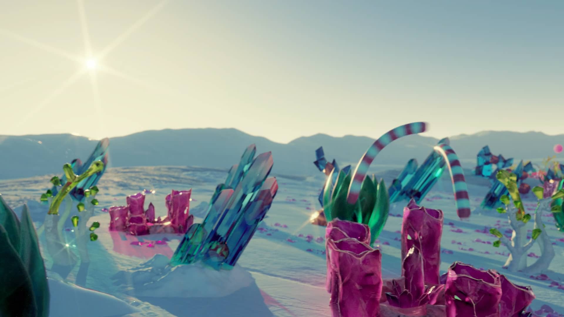 Virgin Media - Virgin More Ident 'Mount Crystal' on Vimeo