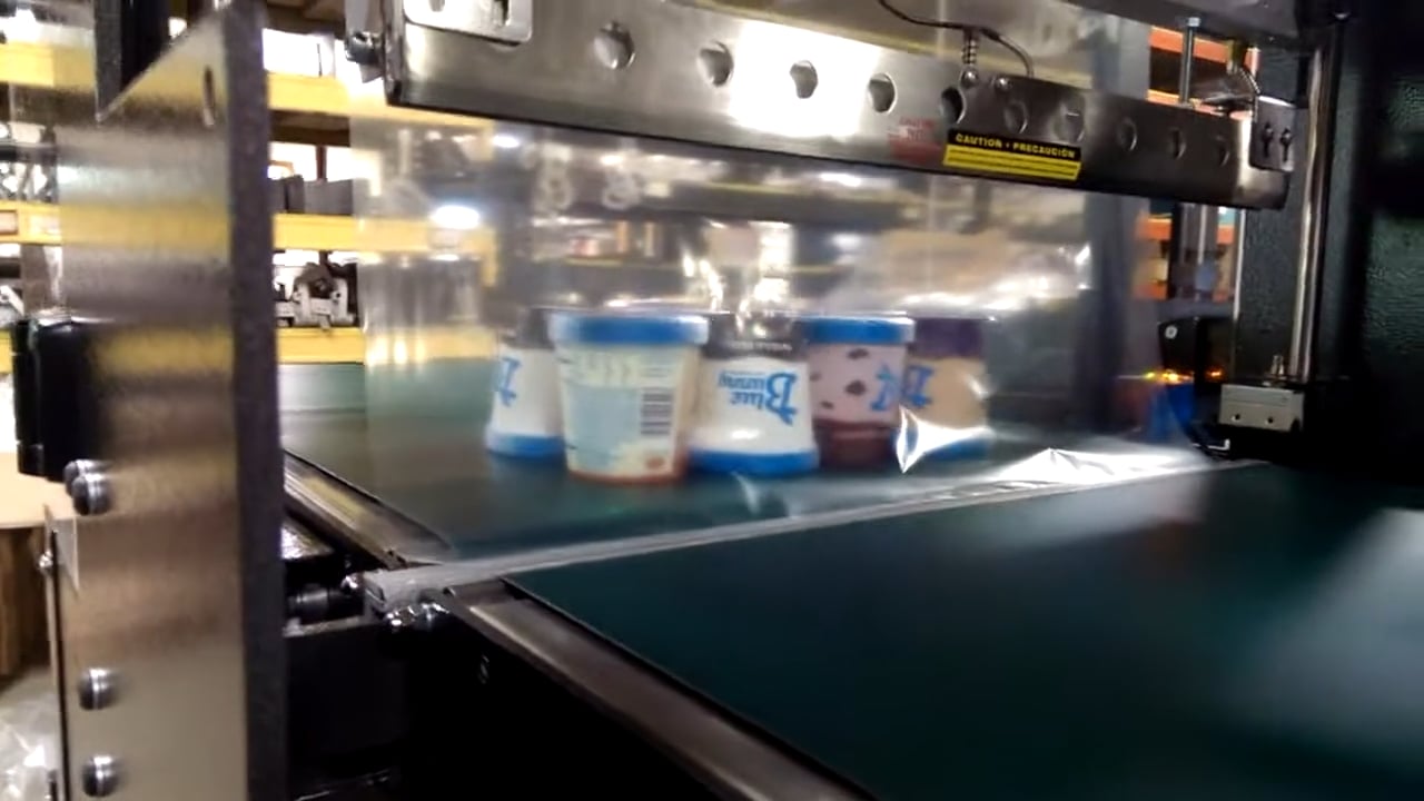 EB25A Automatic Bundler - Ice Cream Six Pack Bundles on Vimeo