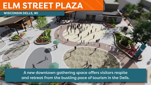 Elm Street Plaza - Wisconsin Dells, WI on Vimeo
