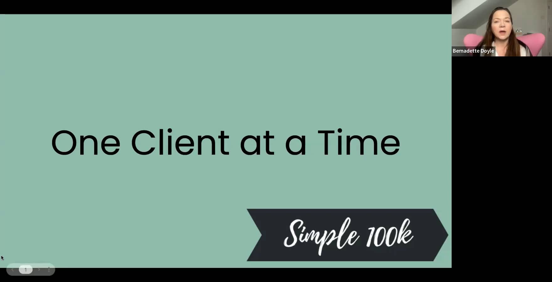 One client at a time.mp4 on Vimeo