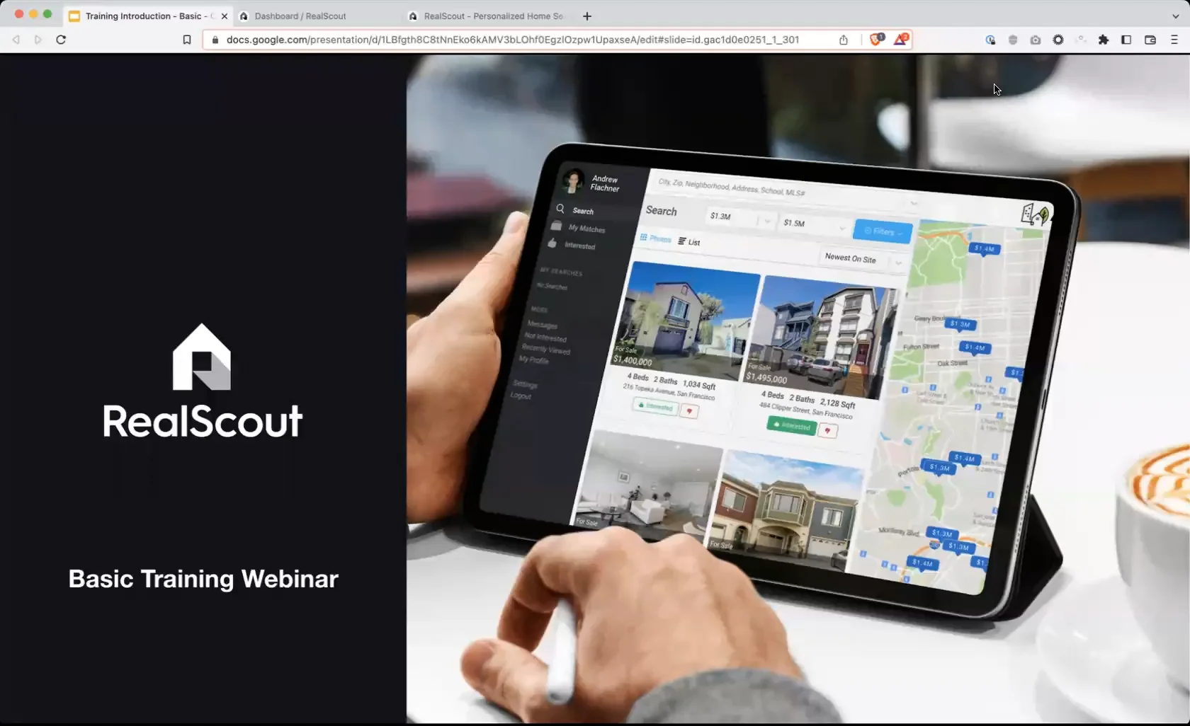 RealScout Basic Training Webinar for Central Coast SIR Agents.mp4 on Vimeo