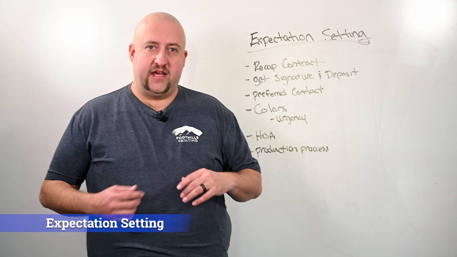 Expectation Setting on Vimeo