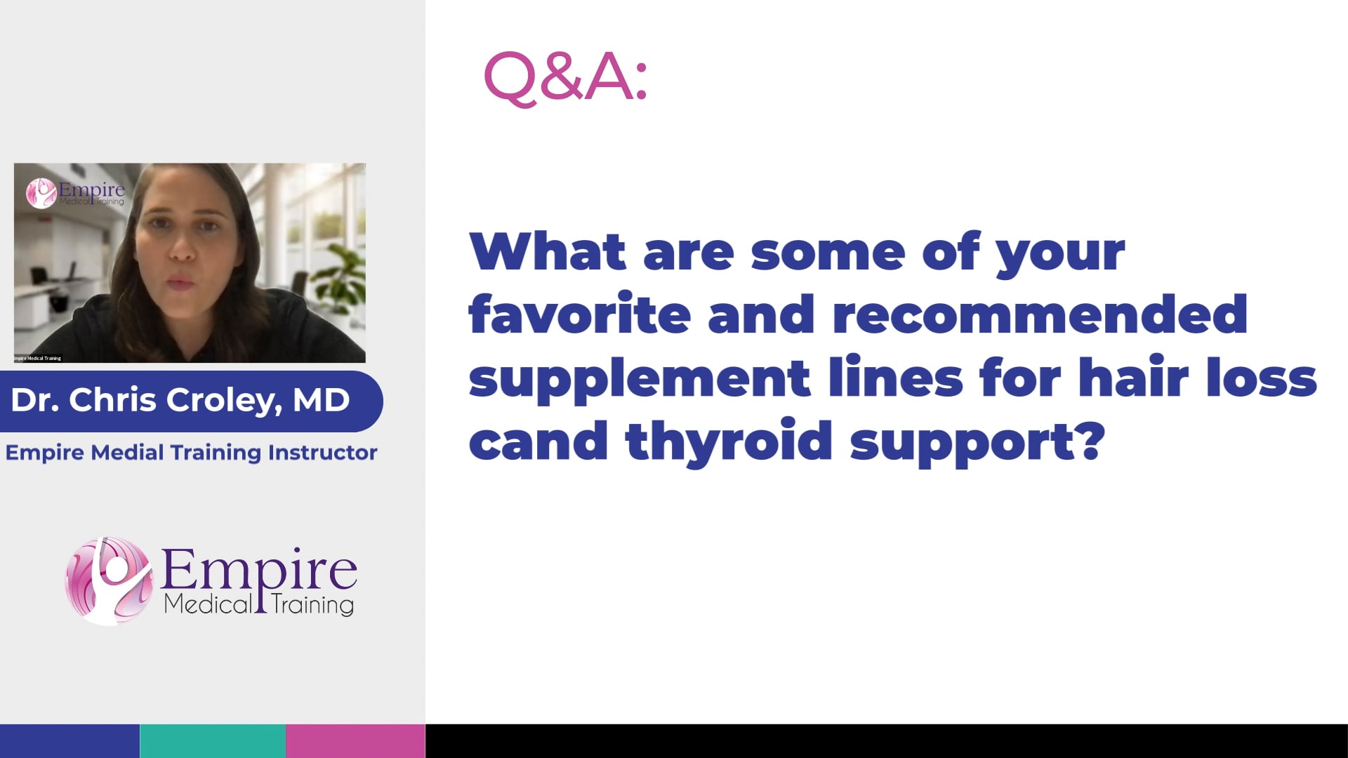 What are some of your favorite and recommended supplement lines for ...