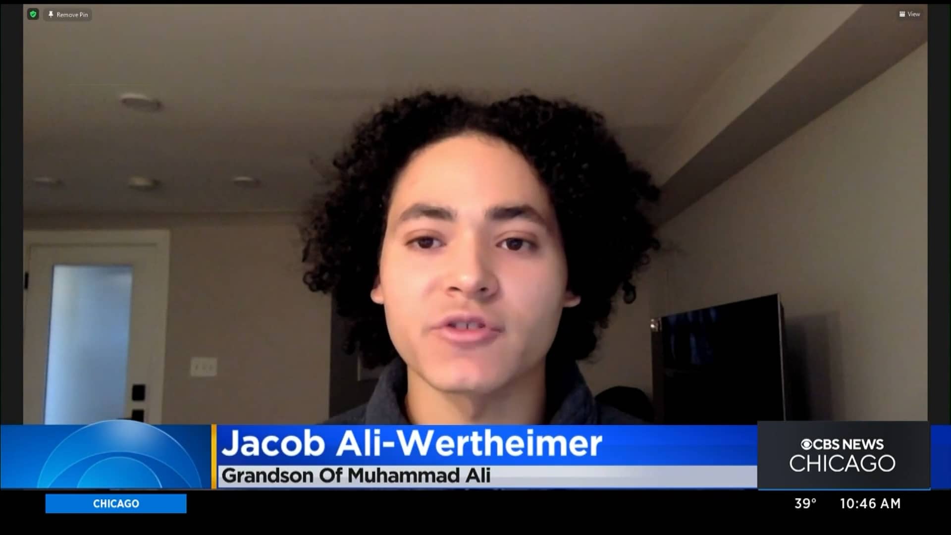 CBS Chicago - Jacob Ali Wertheimer Live on Muhammad Ali Day on Vimeo